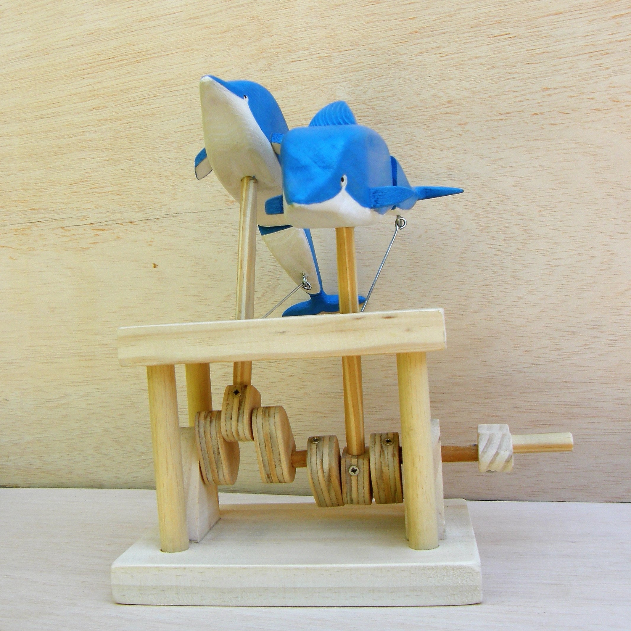 Dolphin Automaton Wooden Automaton Decoration Automaton - Etsy Canada