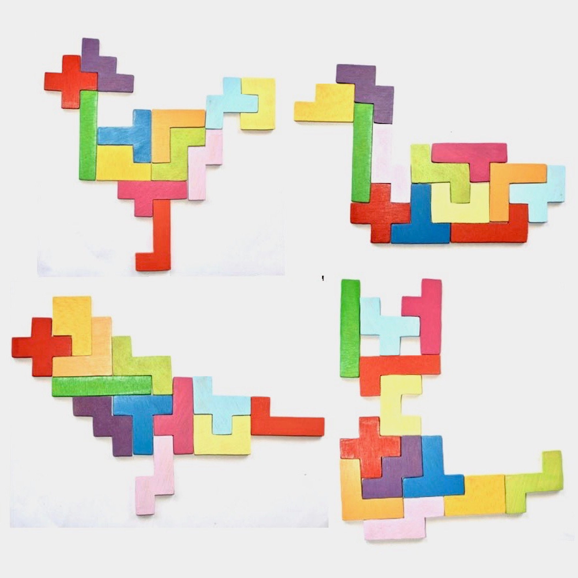 Butterfly⎜pentomino Puzzle 2d⎜animal Pentomino⎜wooden Teaser ...