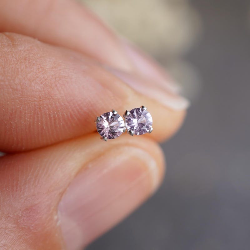 Pink Sapphires Small - Etsy UK