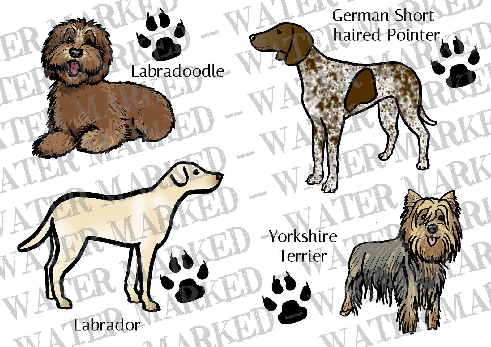 Dog Breed Treasure Hunt | Scavenger Hunt Game | Dog I Spy | Outdoor ...