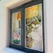 Cat in a Window Drawing Painting Papercut Watercolour - Etsy
