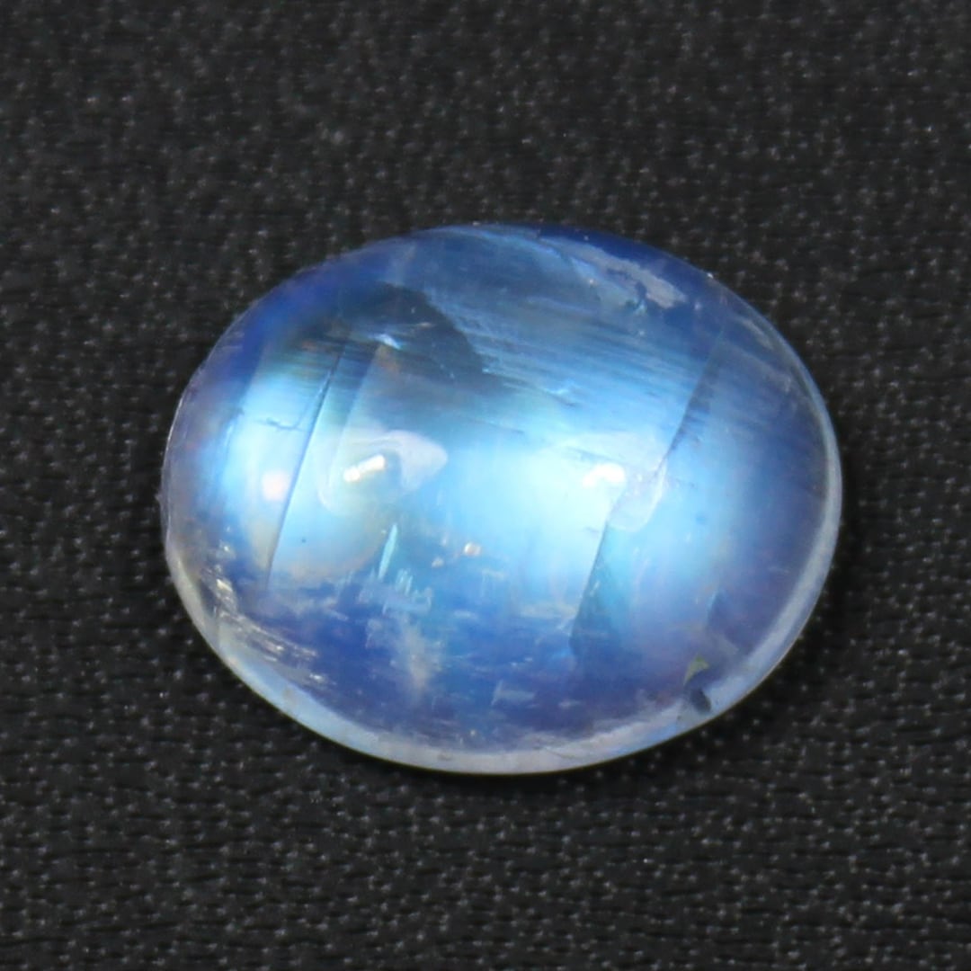 Blue Fire Rainbow Oval Shape Calibrated Size Moonstone Cabochon Loose ...