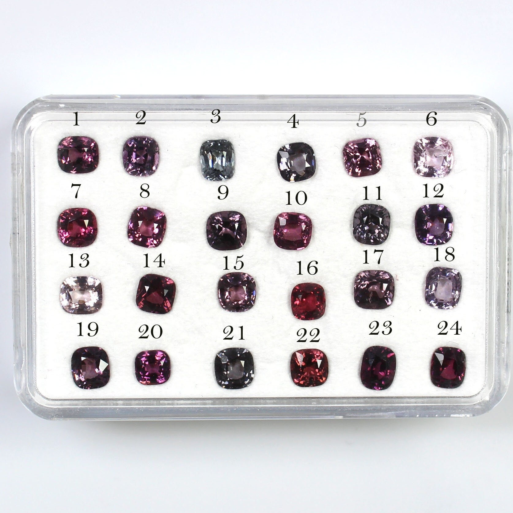 Natural Spinel Cut, Multi Color Spinel, Faceted Spinel, AAA Spinel ...