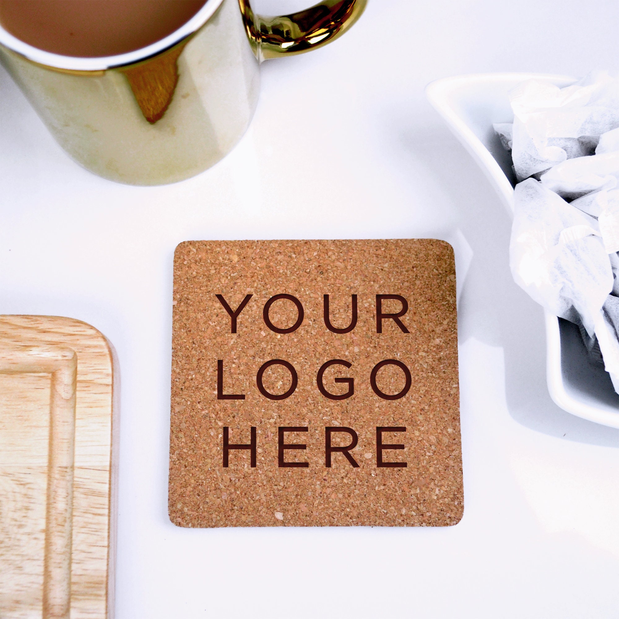 Personalised Cork Engraved Coaster Custom Laser Engraved ANY - Etsy UK