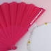 Personalised Pink Hand Fan, Hen Party Fan, Bridal Party Favours for Hen ...