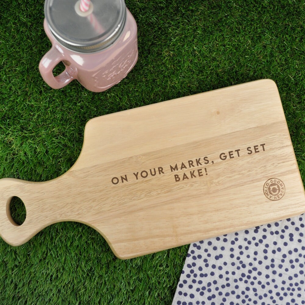 Personalised Wooden Chopping Board 'star Baker' - Etsy UK