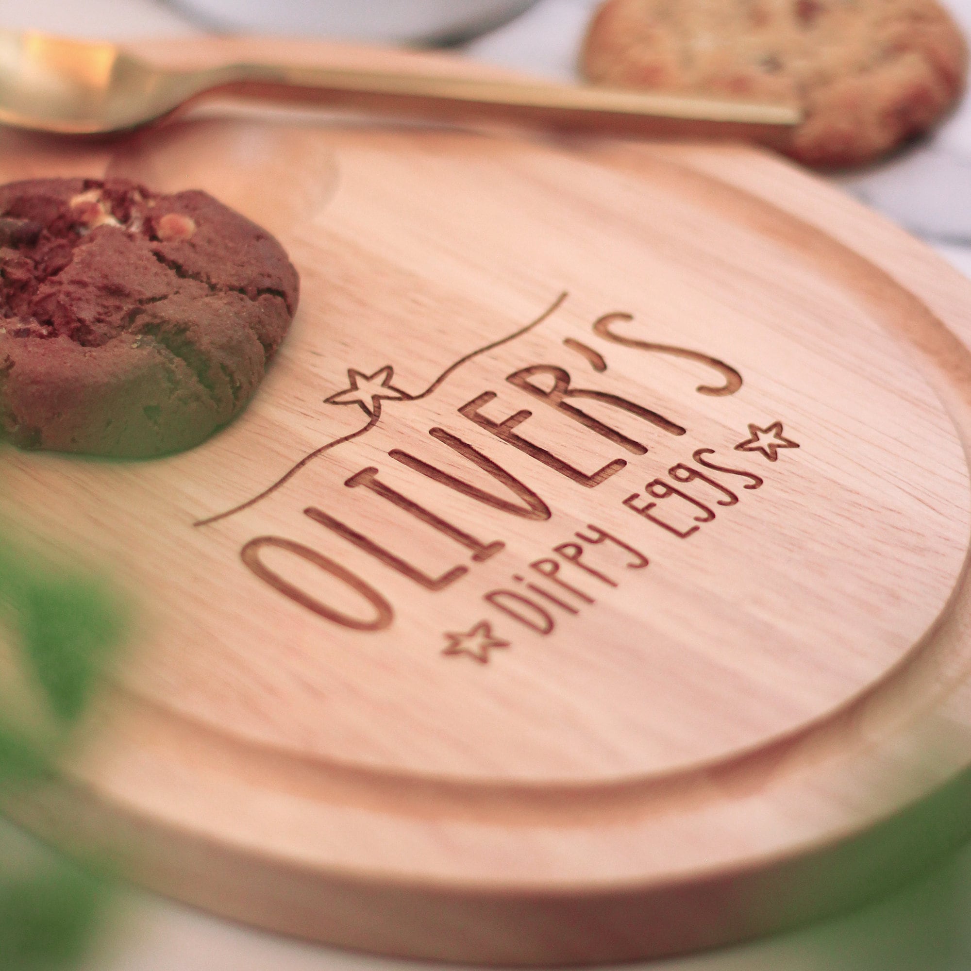 Egg Shaped Personalised Dippy Eggs Board With Custom Name and - Etsy UK