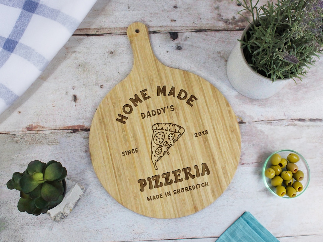 Personalised Dad’s Pizzeria Paddle Board, Father’s Day Gift, Pizza ...