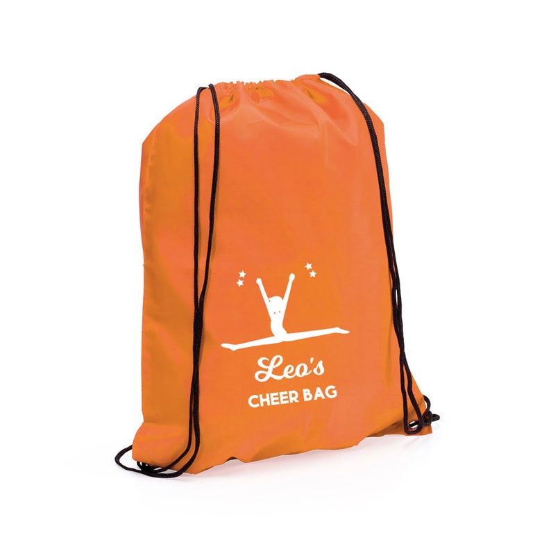 Personalised Cheerleading Bag, Children's Dance Bag, Unisex Cheer Gym ...