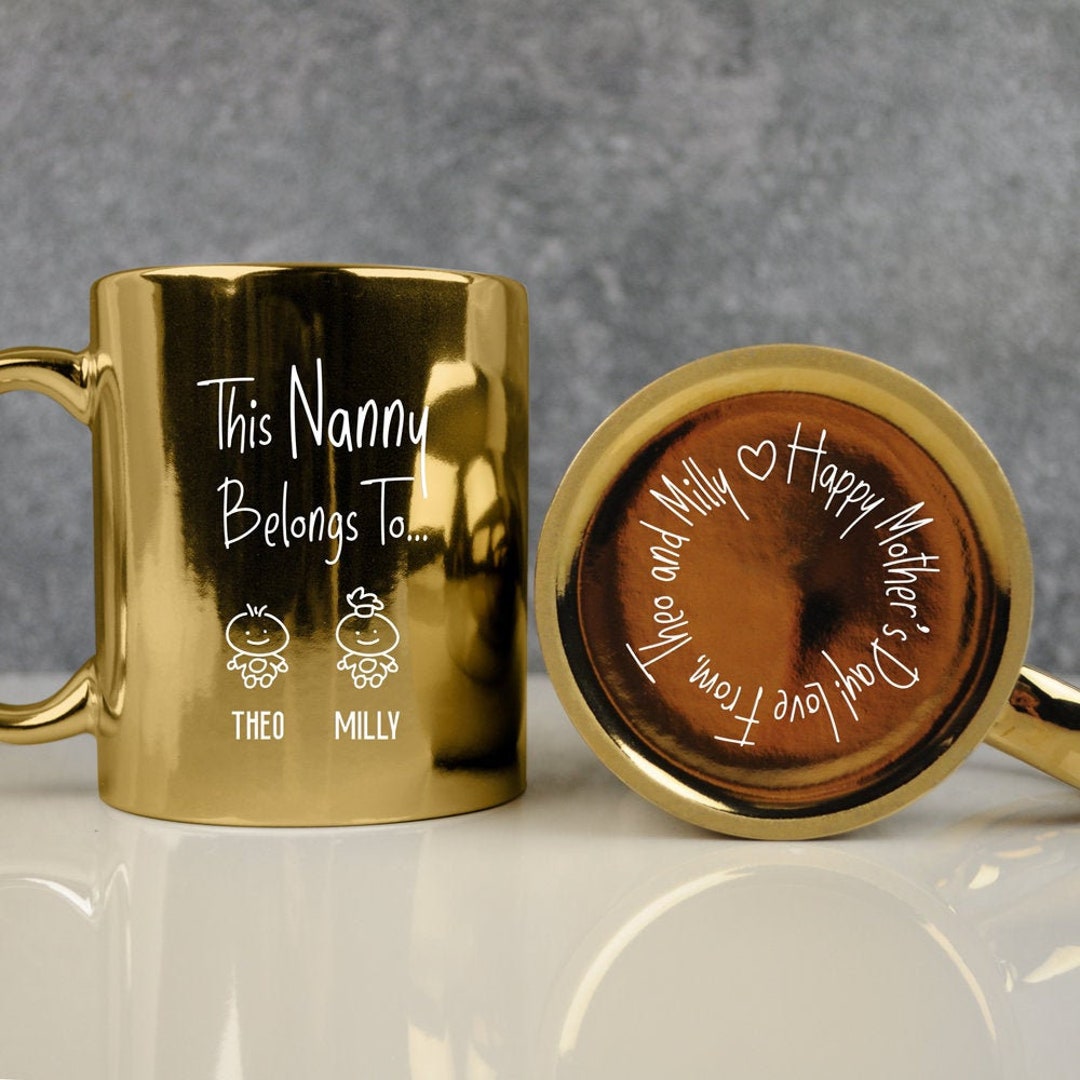 Nana Mother's Day Gift, This GRANDMA BELONGS TO Mug, Nanny Belongs Cup ...