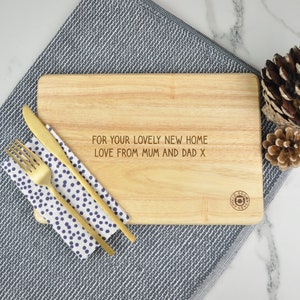 Personalised German Wood Breakfast Board, Frühstücksbrettchen Plate ...