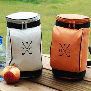Golf Cooler Bag, Insulated Golf Caddy Cool Bag, 4L Personalised Lunch ...