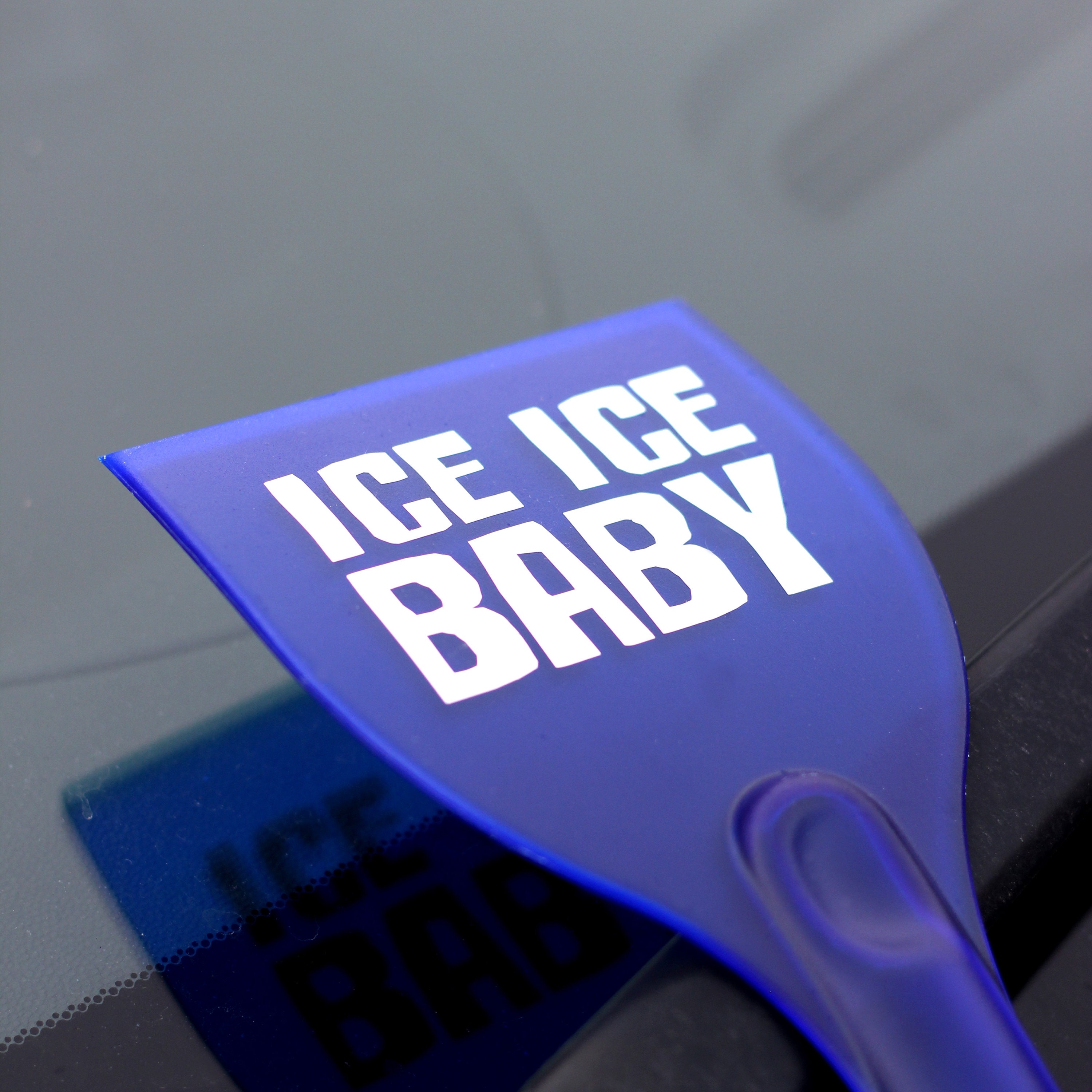 Personalised Clear Ice Scraper De-icer for Vehicle Car - Etsy UK