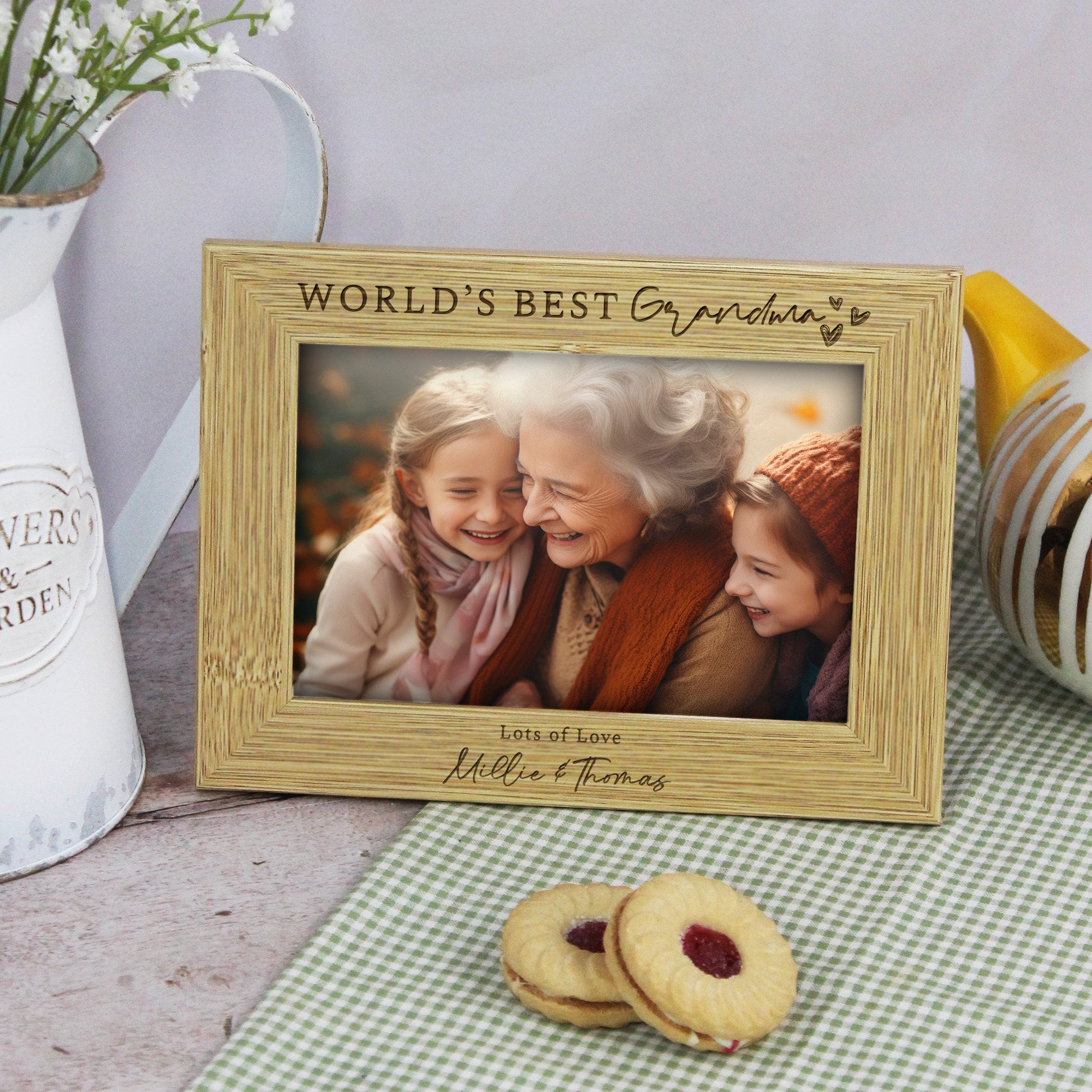 World's Best Mummy Personalised Photo Frame, Birthday Gift for Mum ...