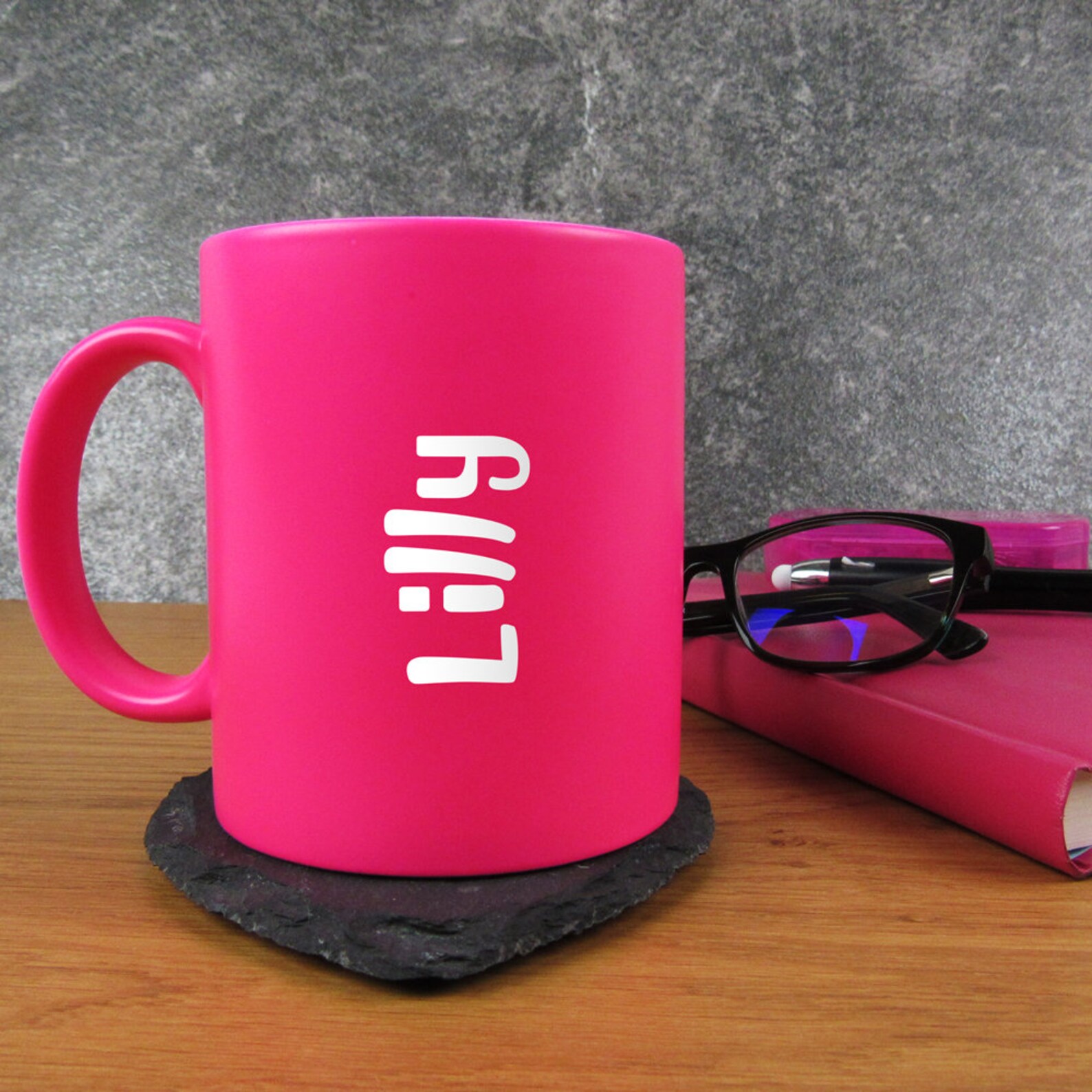 Personalised Neon Mug Ceramic Mug Fluorescent 310ml Tea Cup | Etsy