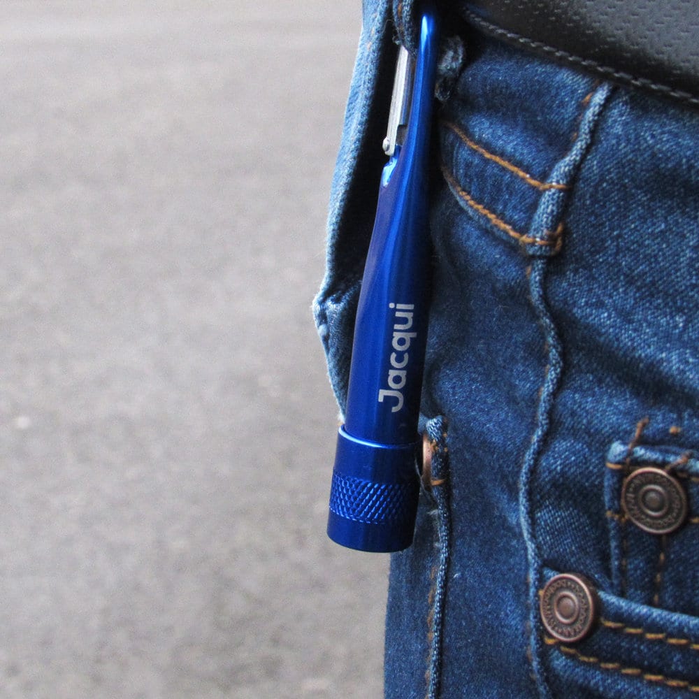 Personalised Mini Metal LED Carabiner Keychain Flashlight - Etsy UK