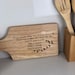 Special Music Lyrics Board, Sentimental Personalised Chopping Board ...