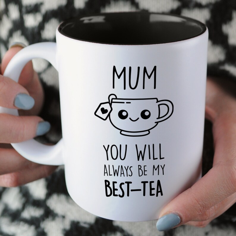 Mum You Will Always Be My Best-Tea Mug with Slate Coaster | Etsy