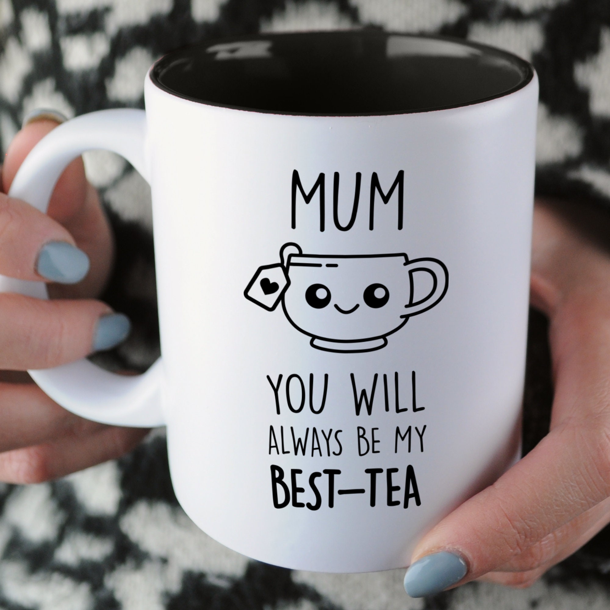 Mum You Will Always Be My Best-tea Mug With Slate Coaster Option ...