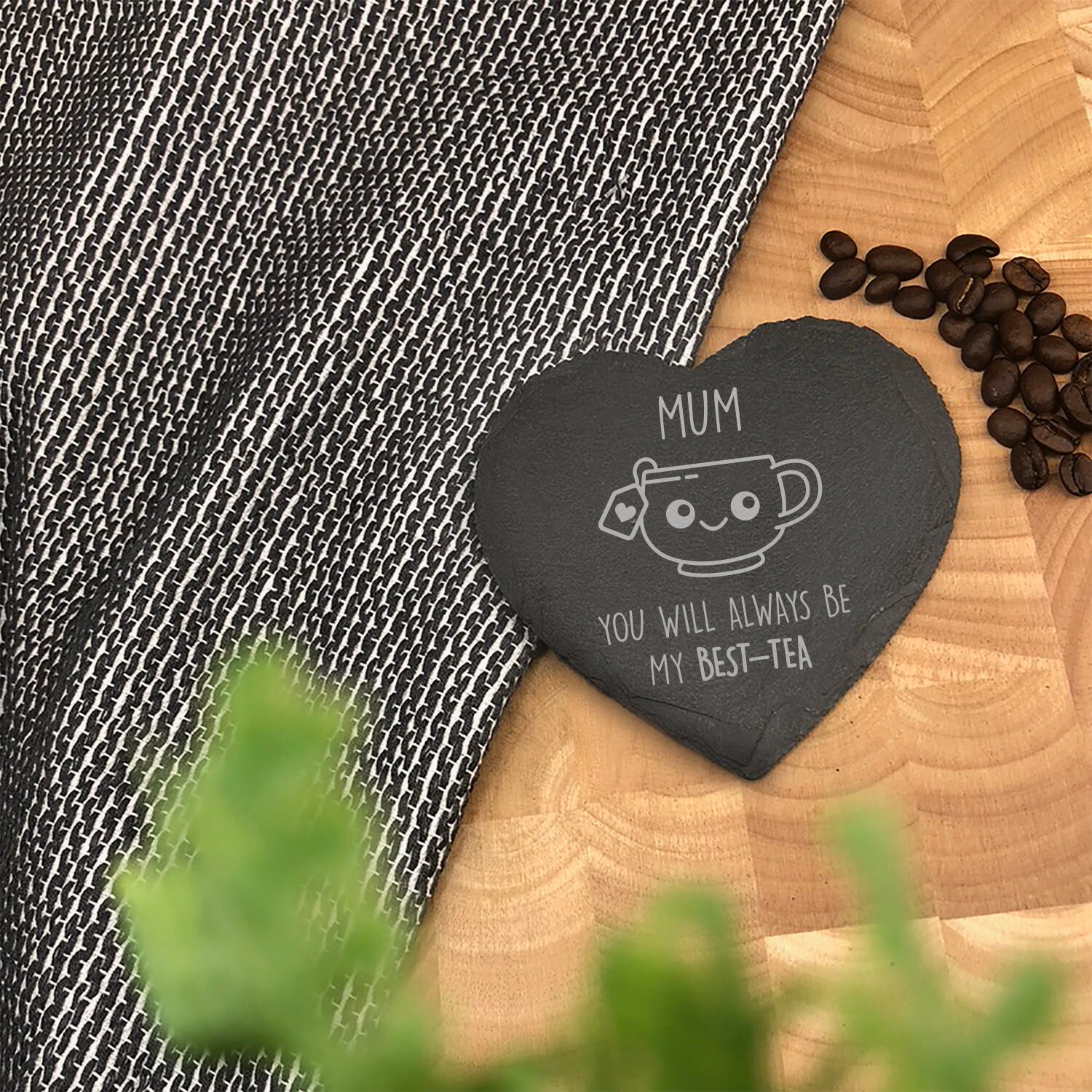Mum You Will Always Be My Best-tea Mug With Slate Coaster Option ...