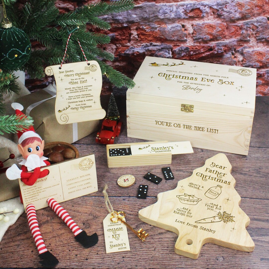 Traditional Platinum Father Christmas Magic Bundle, Christmas Eve Box ...
