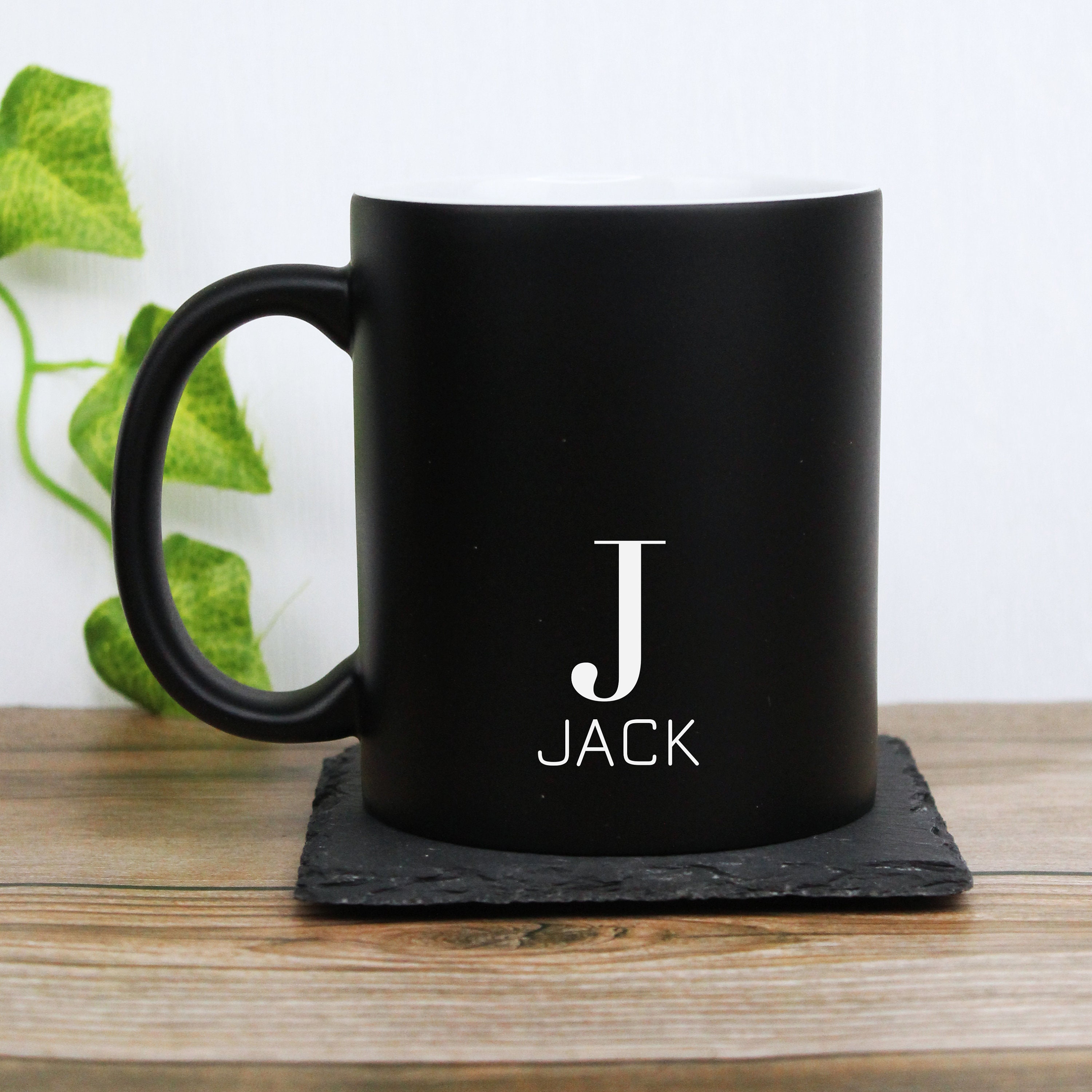 Personalised Initial Mug Monogrammed Coffee Mug Ceramic - Etsy UK