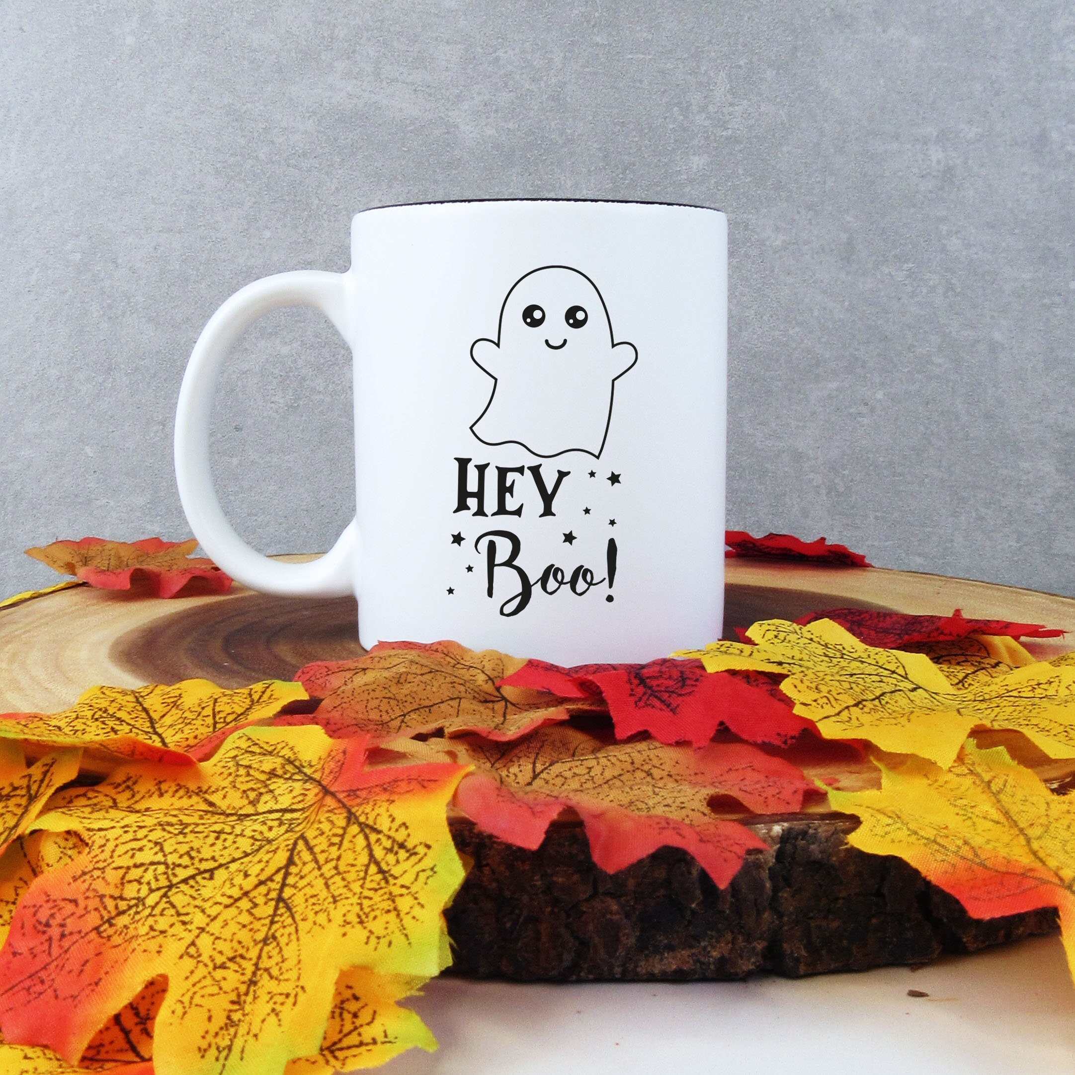 Valentine's Day Women's Hey Boo-tiful Ghost Leopard Halloween Limited ...