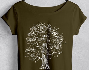 Women's Cherry Blossom Tree T-shirt Tree Tee Nature is - Etsy