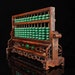 Handcrafted Carved Ebony Abacus Inlaid With Gems - Etsy