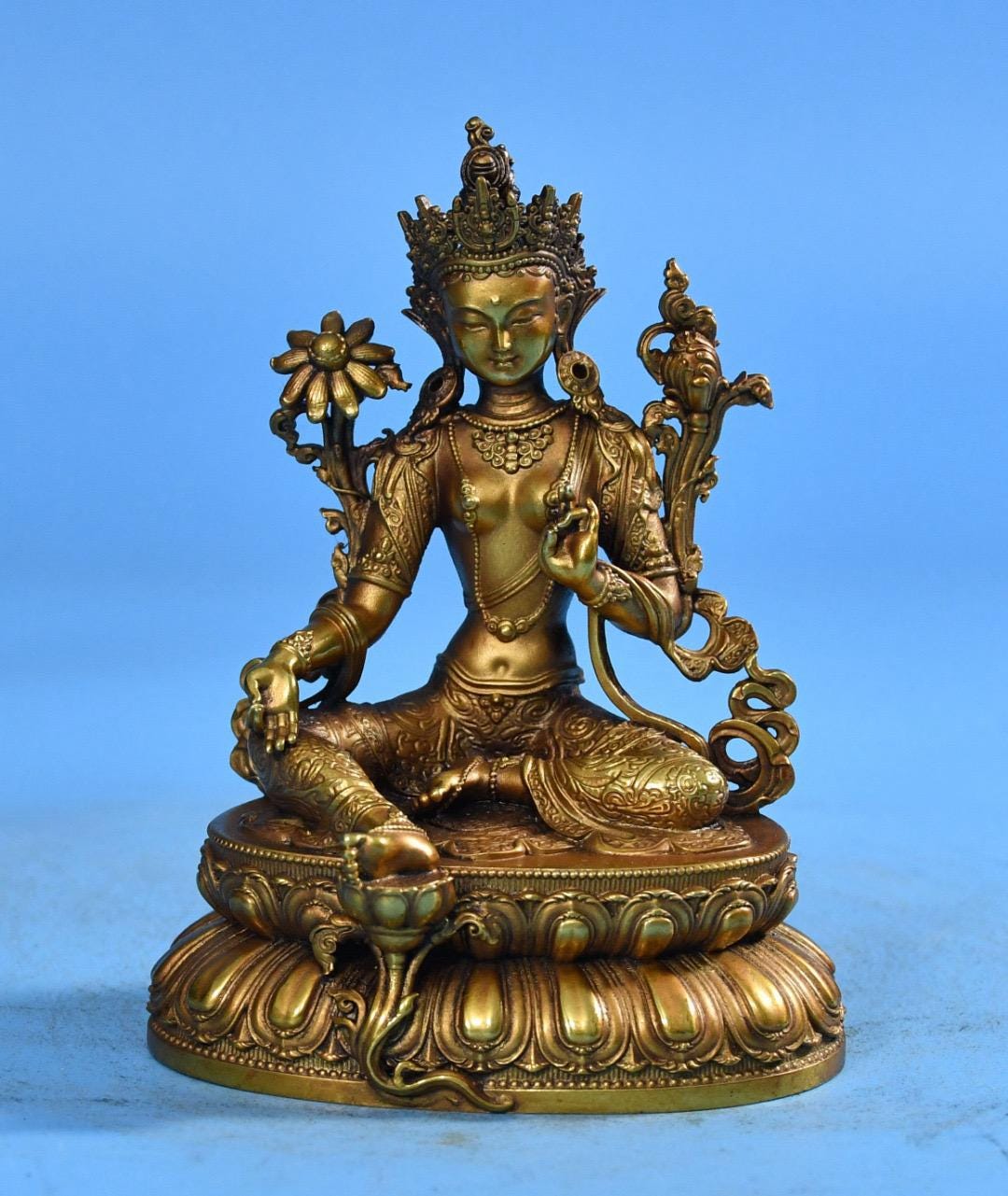 Chinese Antique Handcrafted Exquisite Rare Pure Copper High Relief ...