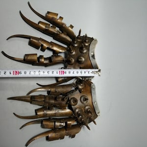 Chinese Antique Pure Copper Ancient Hand Claw Statue - Etsy