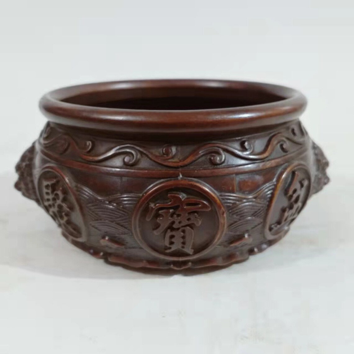 Chinese Antique Treasured Pure Copper Cornucopia | Etsy