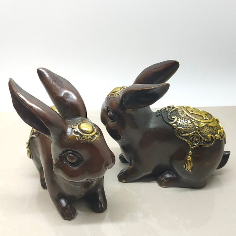 Rabbit Ornament - Etsy