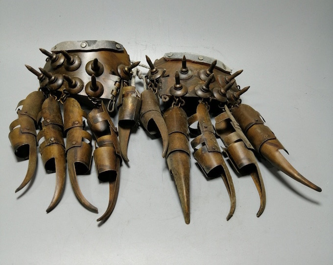 Chinese Antique Pure Copper Ancient Hand Claw Statue - Etsy