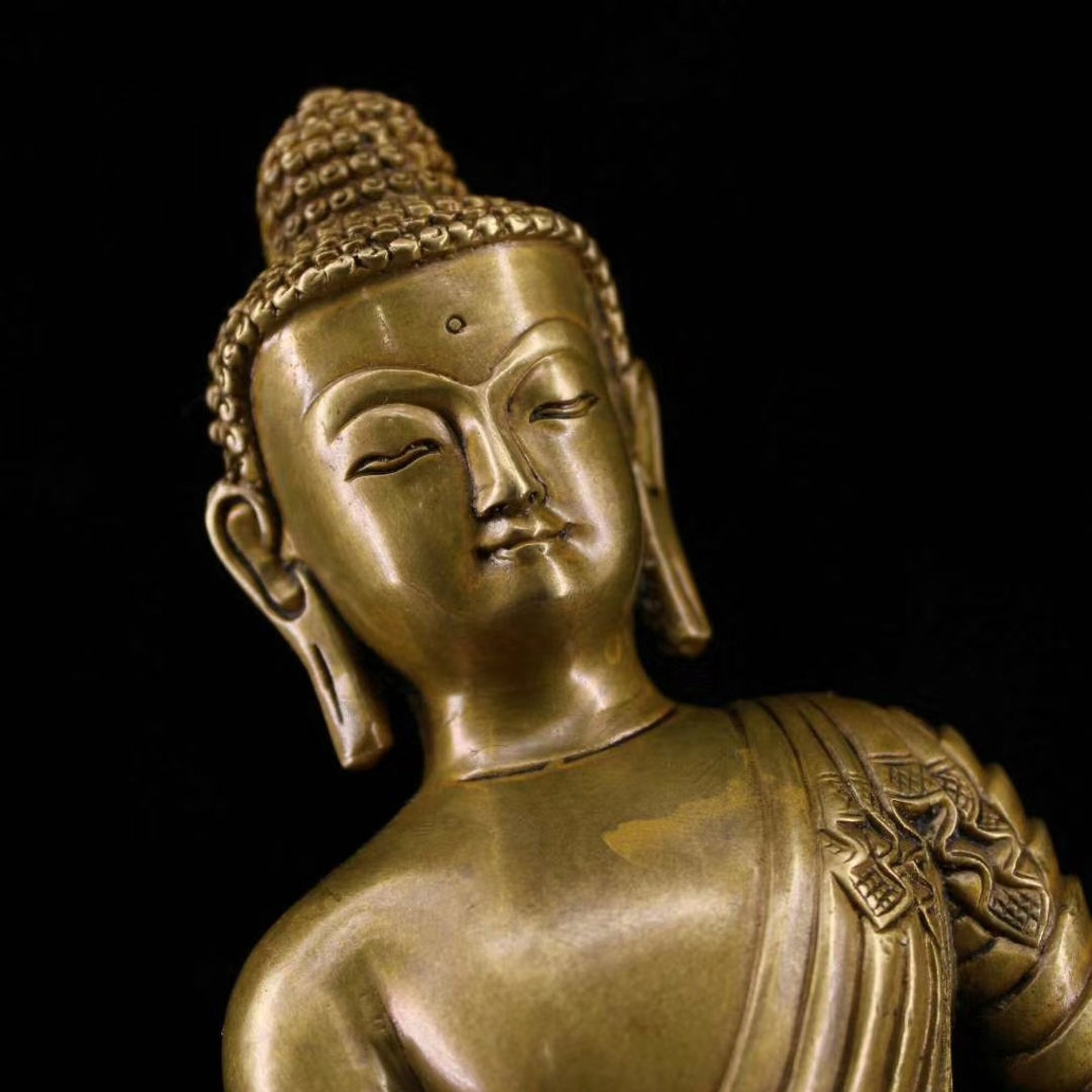 China's Exquisite Pure Copper Buddha Statues Are Made of - Etsy