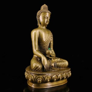 China's Exquisite Pure Copper Buddha Statues Are Made of Inlaid ...