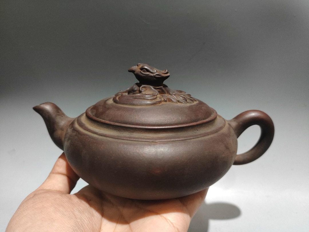 Chinese Antique Pure Hand-painted Clay Exquisite Rare Fengming Pot ...