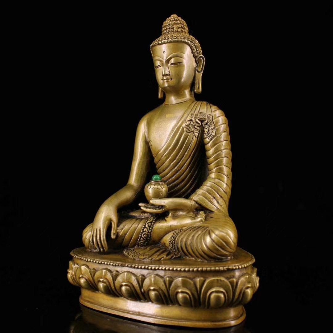 China's Exquisite Pure Copper Buddha Statues Are Made of - Etsy
