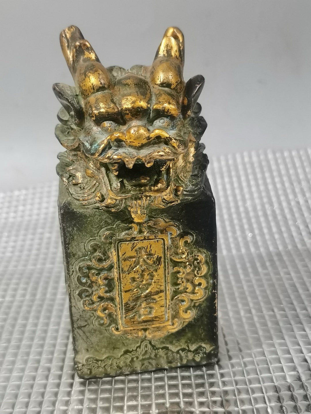 Chinese Antique Handmade Exquisite and Rare Pure Copper Pixiu Wealth ...
