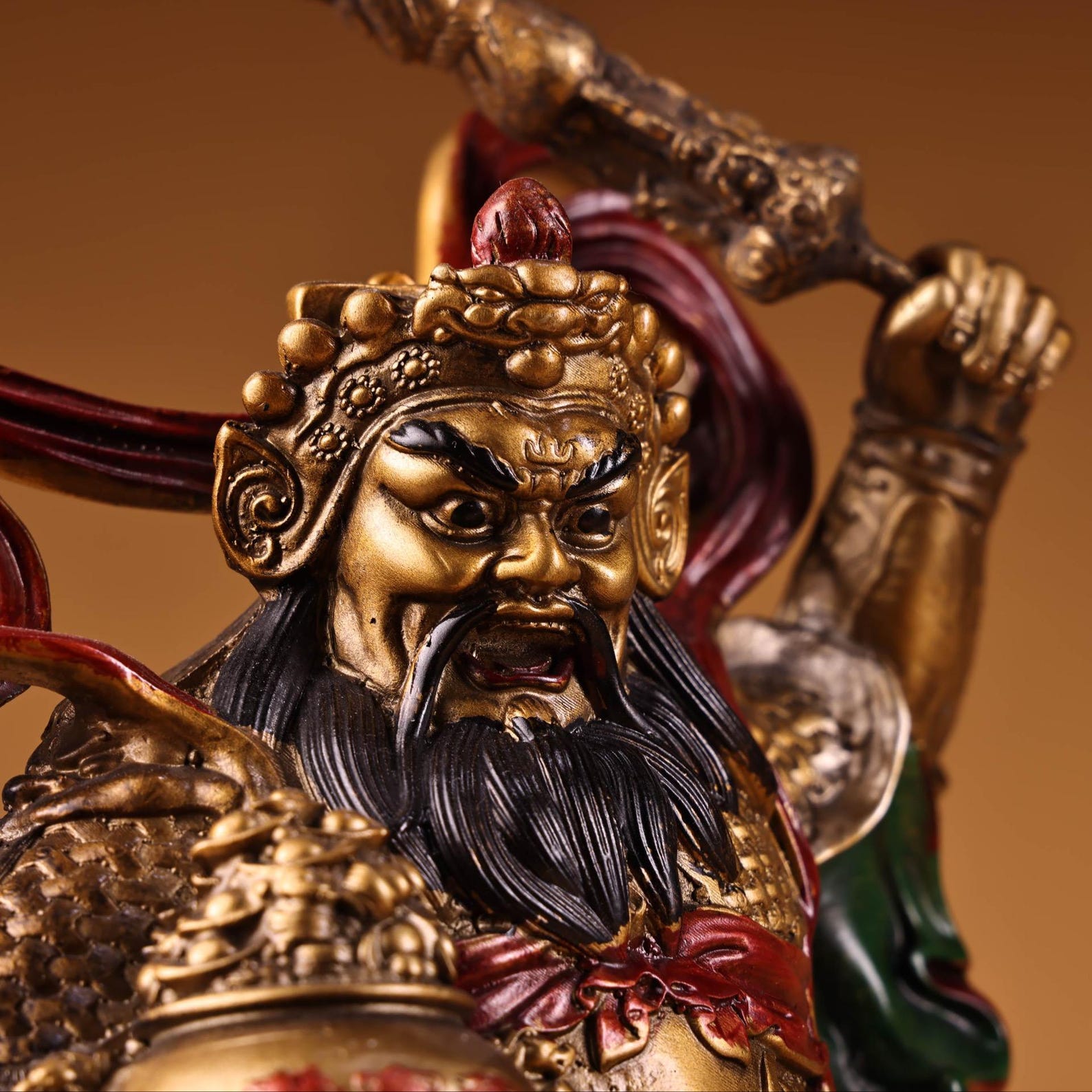 A Rare and Exquisite Handcrafted Chinese Antique Bronze High Relief ...