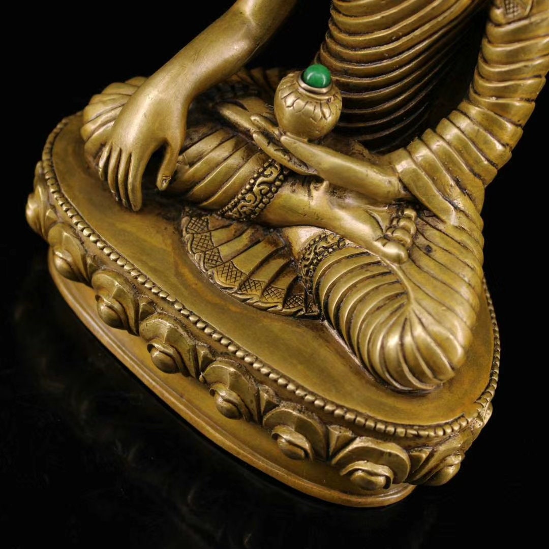 China's Exquisite Pure Copper Buddha Statues Are Made of Inlaid ...