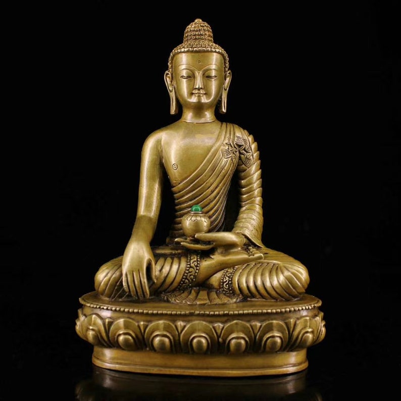 China's Exquisite Pure Copper Buddha Statues Are Made of - Etsy