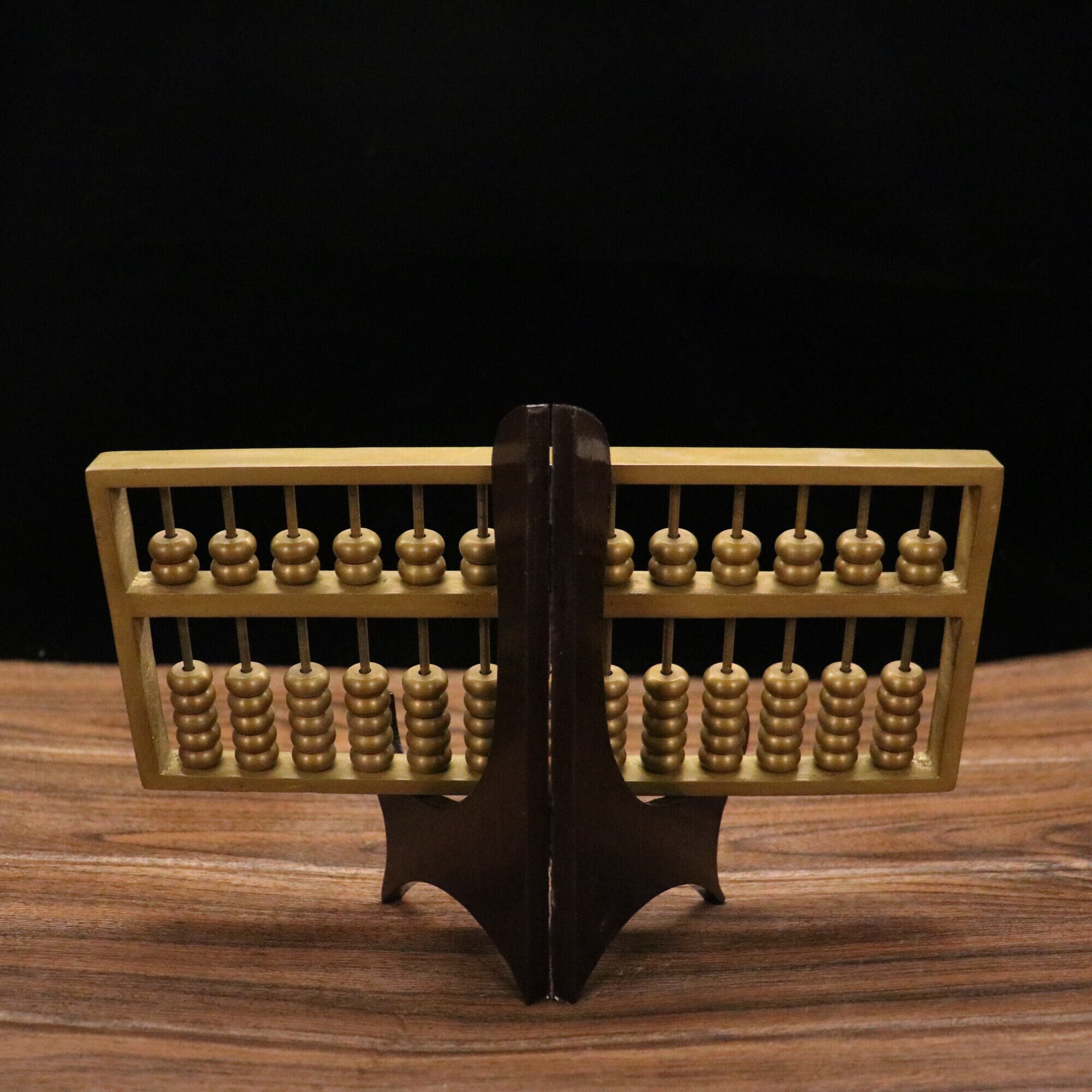 Chinese Antique Brass Four Seasons Fortune Abacus - Etsy