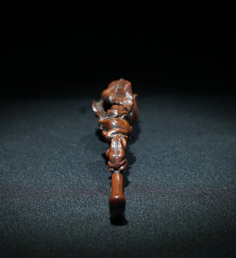 Chinese Antique Boxwood Hand-crafted Carefully Carved Frog Pen - Etsy