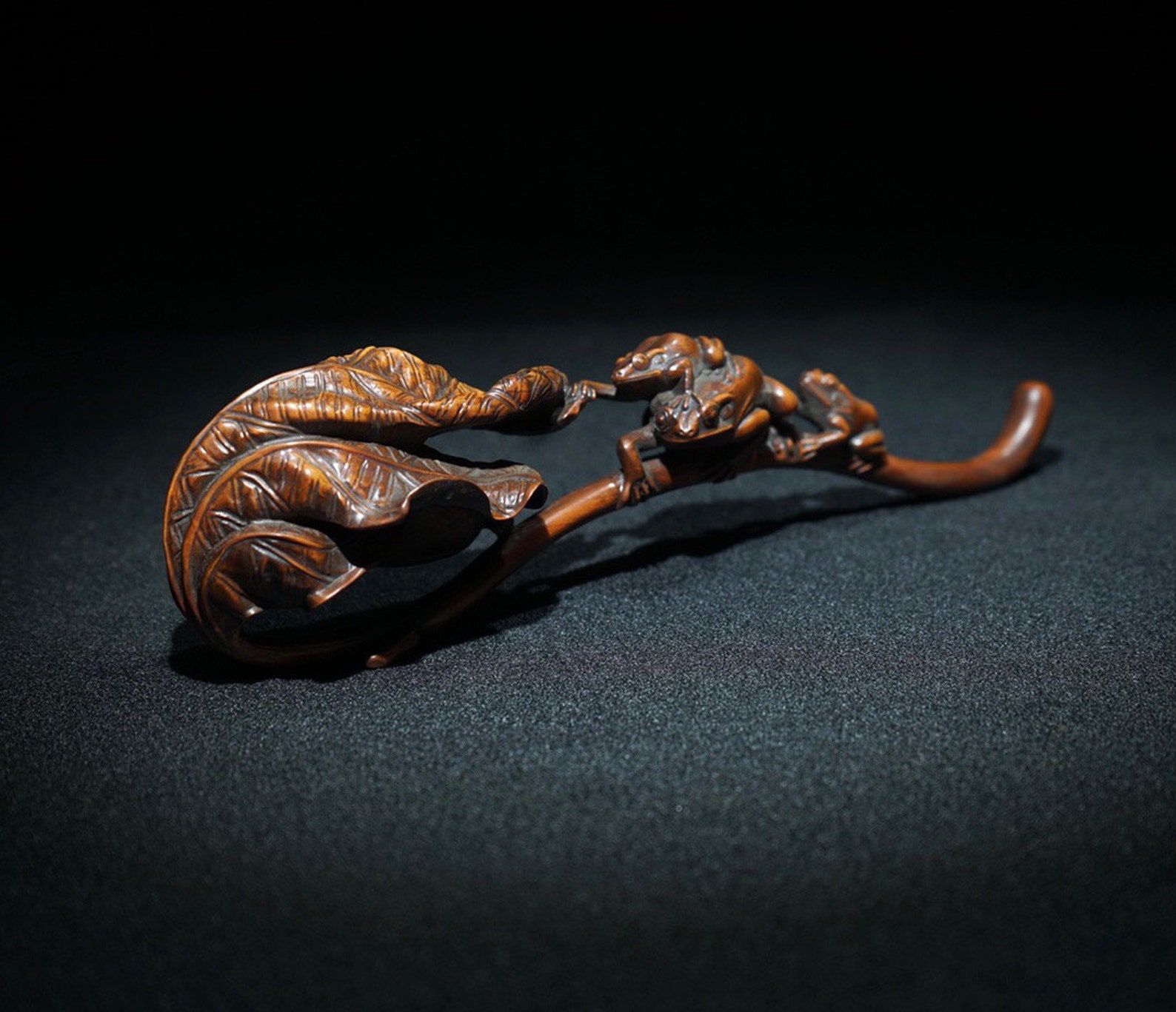 Chinese Antique Boxwood Hand-crafted Carefully Carved Frog Pen - Etsy