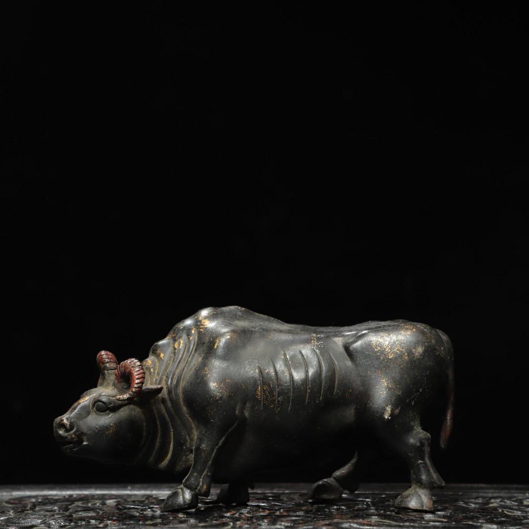 A Rare and Exquisite Handcrafted Chinese Antique Copper Zodiac Ox ...