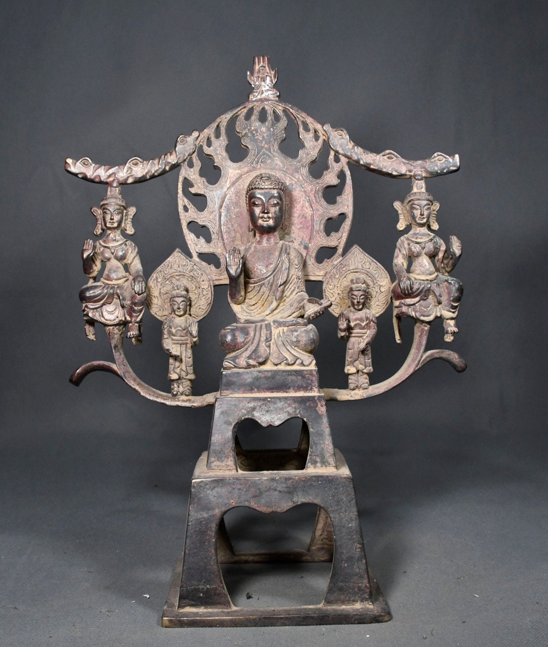 Exquisite and Rare Pure Copper Northern Wei Dynasty Buddha Statue ...