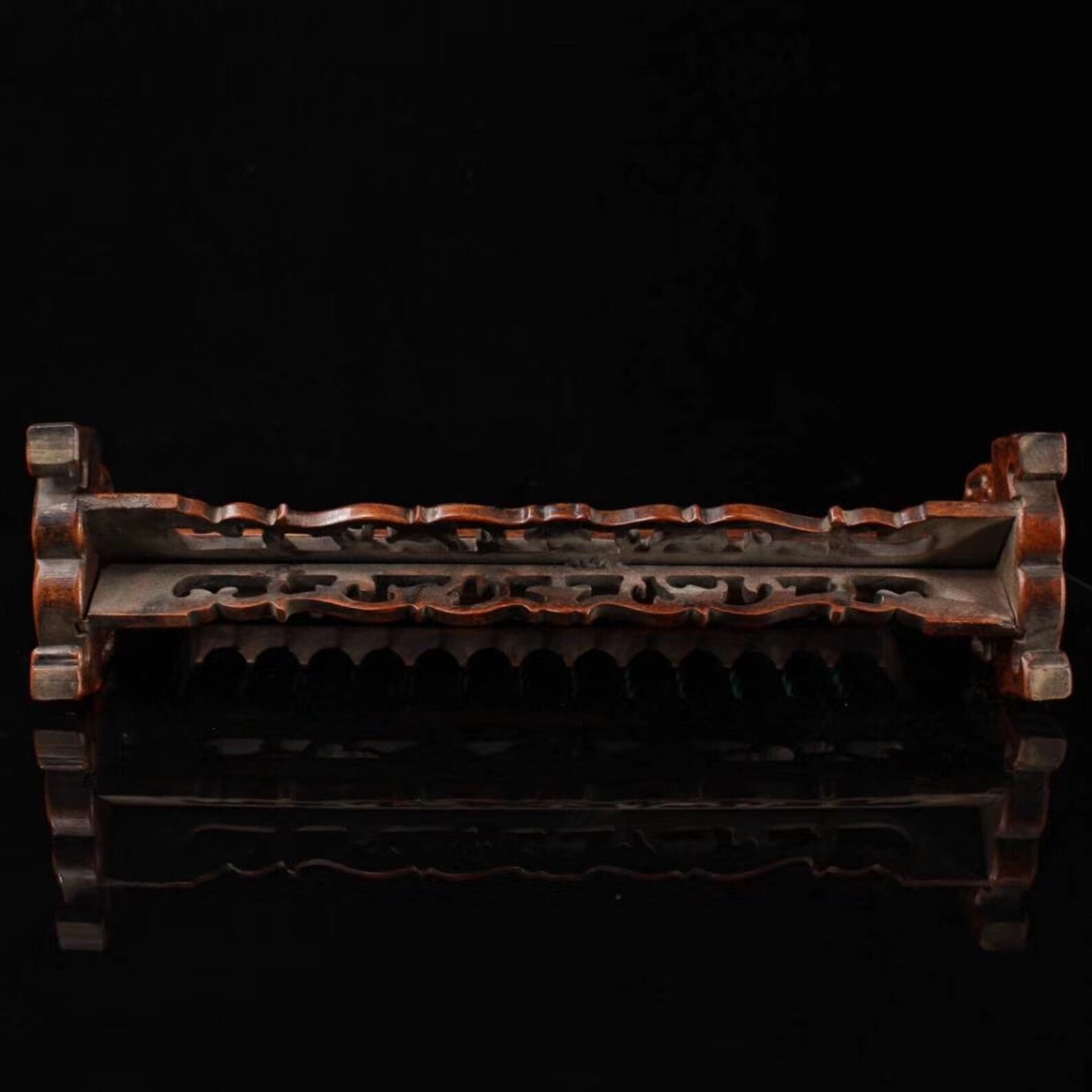 Handcrafted Carved Ebony Abacus Inlaid With Gems | Etsy