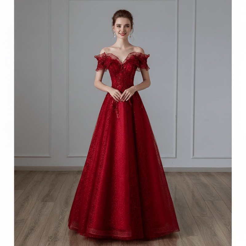 Red Graduation Dresses - Etsy
