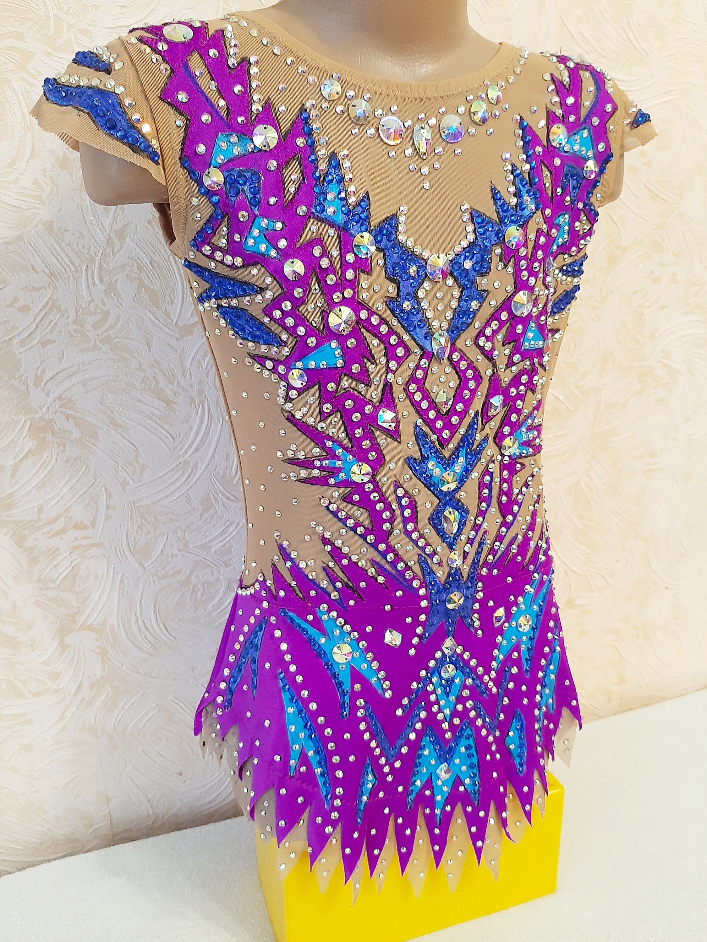 RG Leotard/ Custom Made Girls Rhythmic Gymnastics Leotard - Etsy